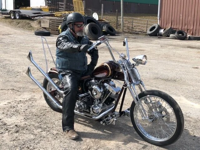 Harley Shovelhead Bobber Springer