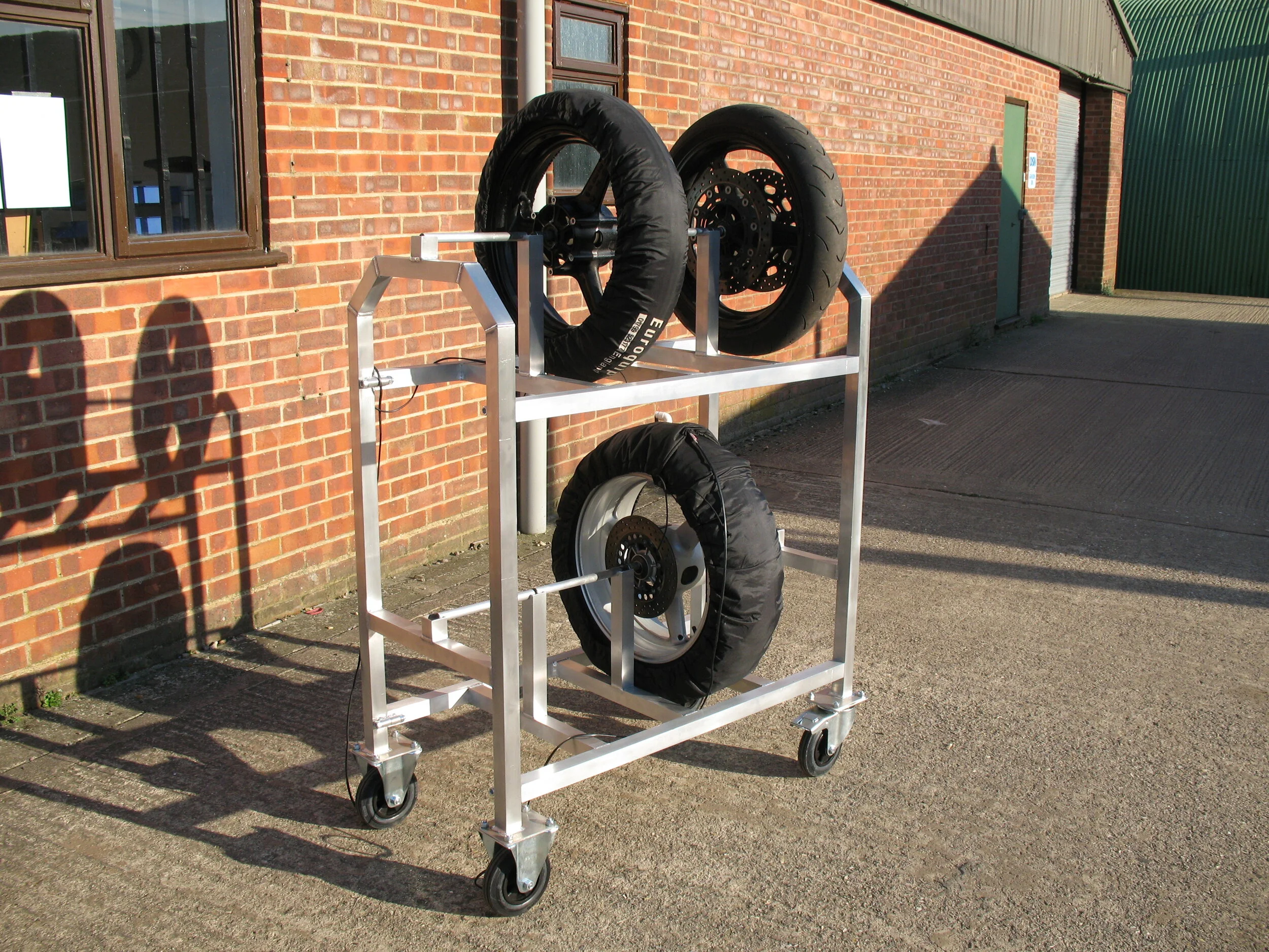 Motorcycle Wheel Rack