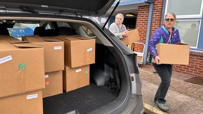 Using DoorDash to deliver food boxes to local families: Ride United ...