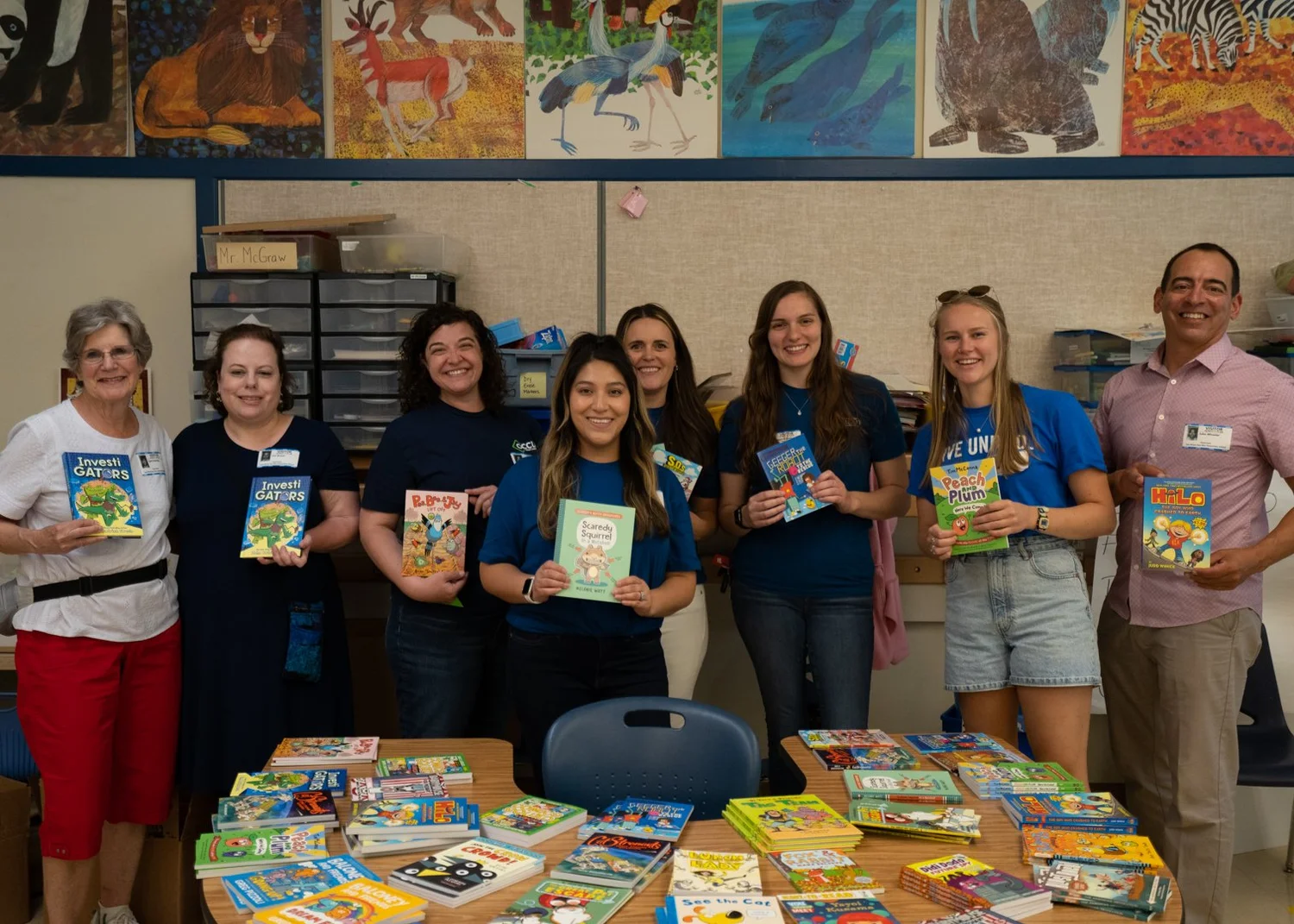 Over 2,700 K-2 students head into summer with new books, thanks to ...