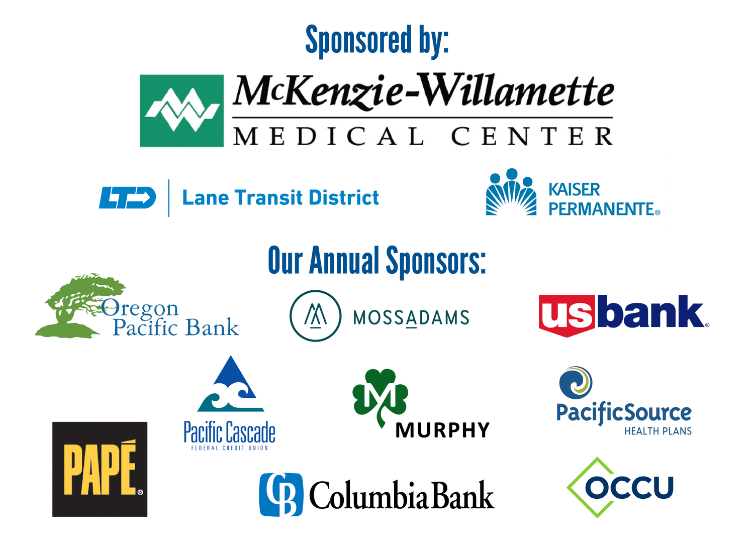 Events Calendar — United Way of Lane County