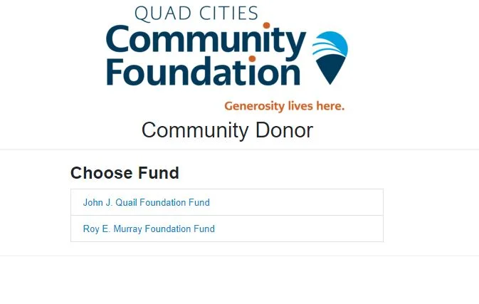 MyFund How To / Quad Cities Community Foundation
