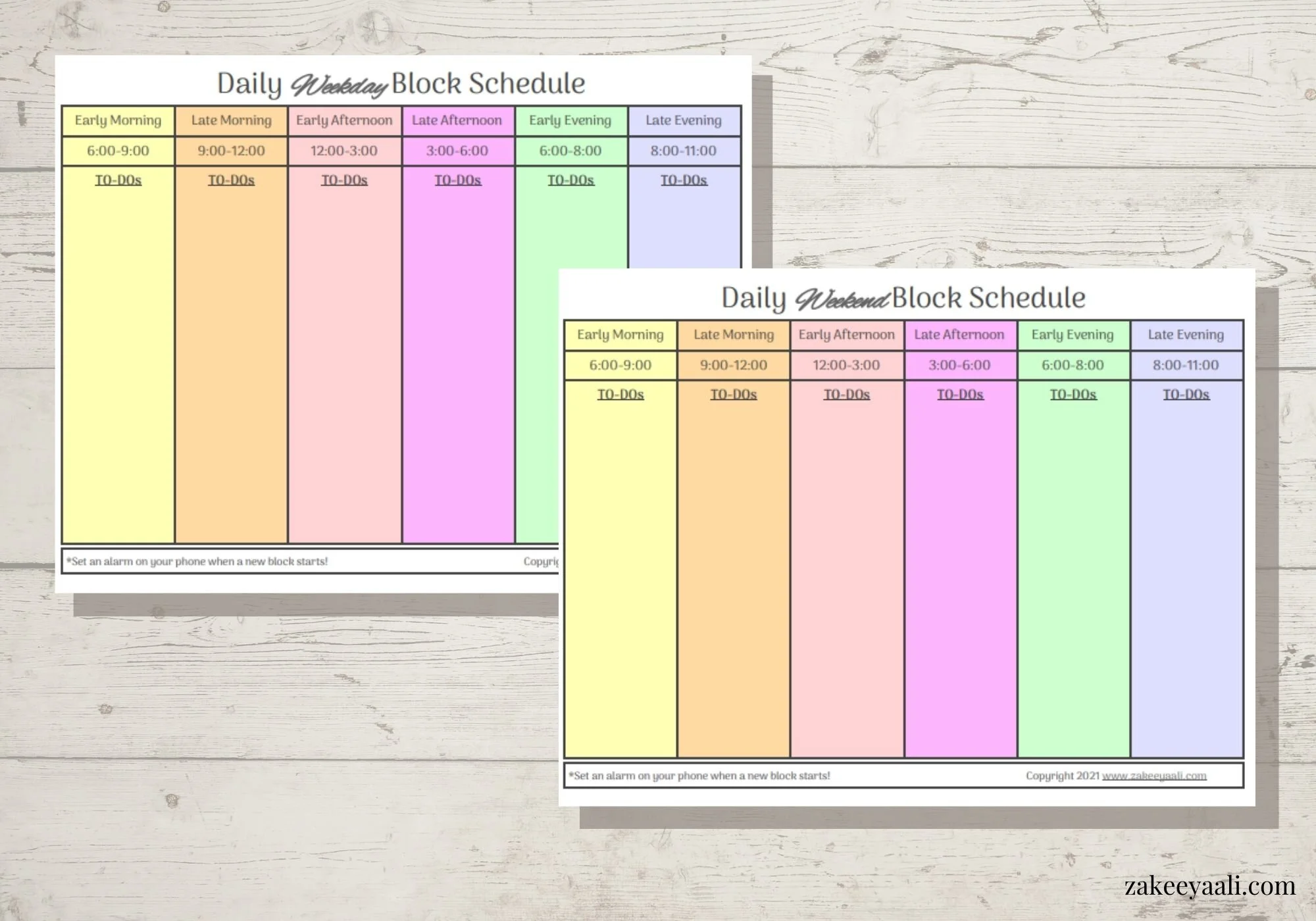 Why I Prefer Block Scheduling To Plan My Days — Zakeeya Ali