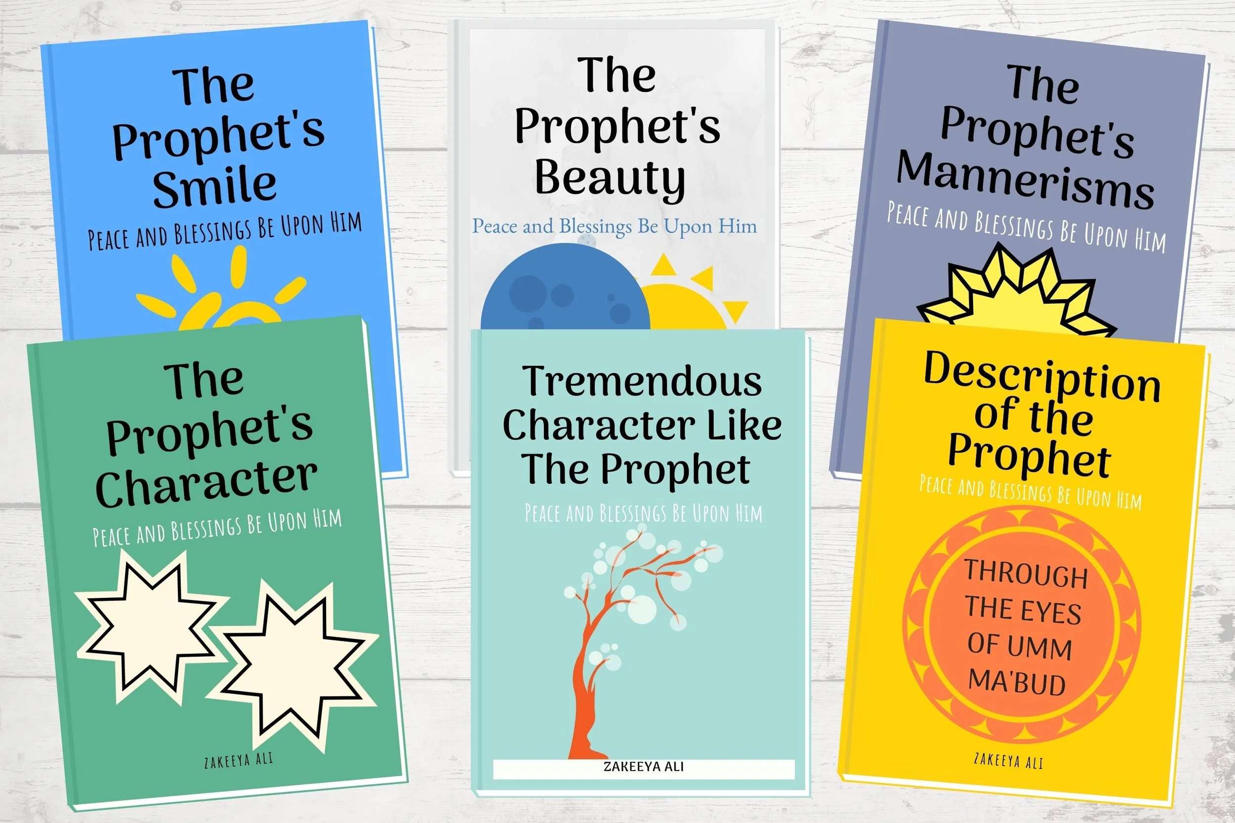 The Prophet PBUH Book Bundle For Kids To Color and Learn — Zakeeya Ali