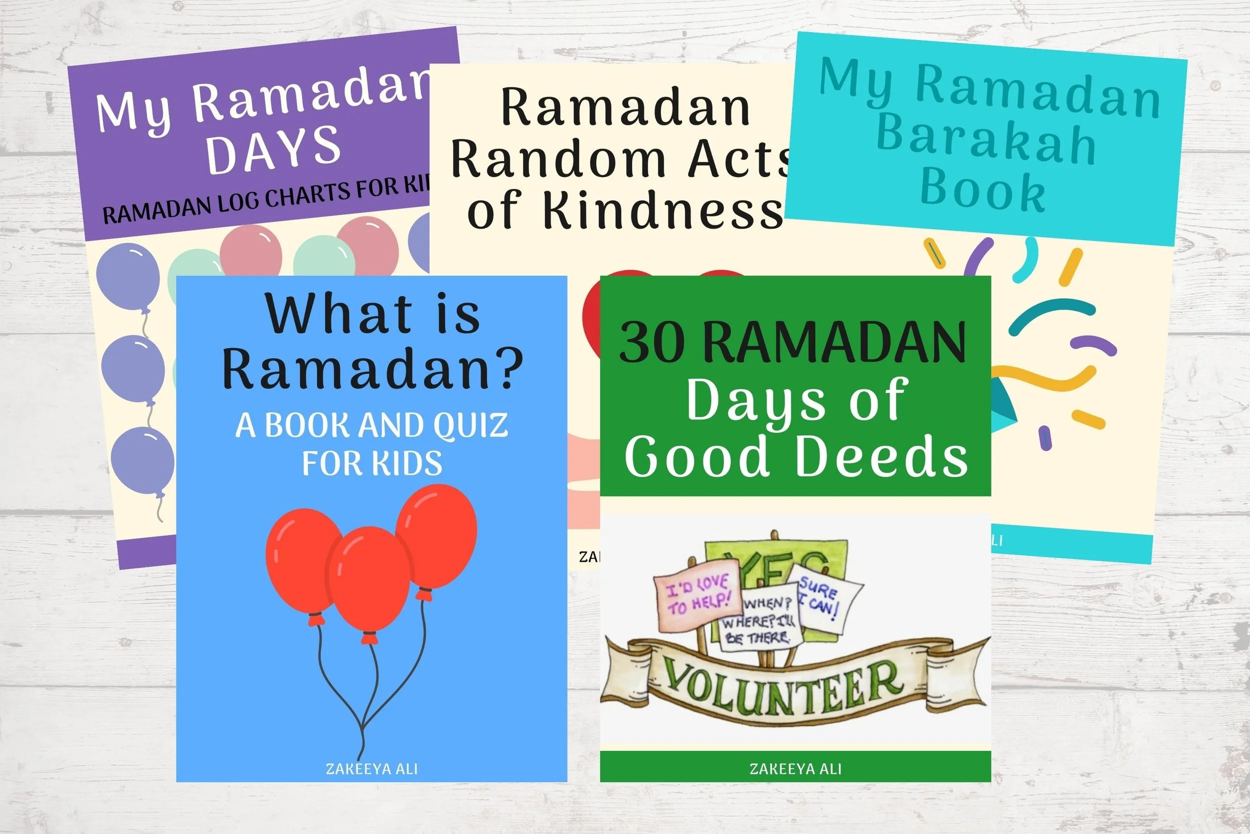 Ramadan Printable Books For Kids To Color and Learn — Zakeeya Ali