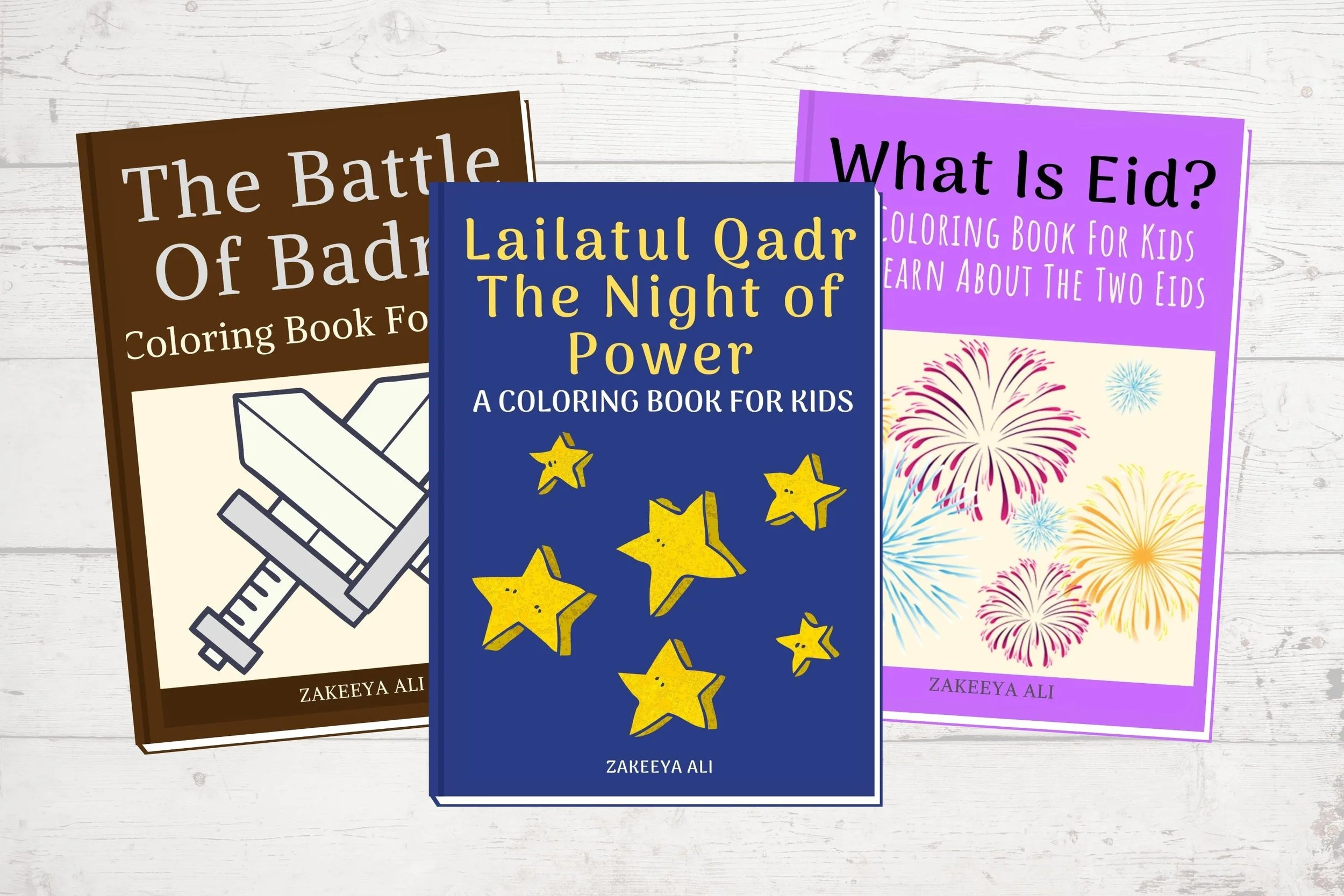 Ramadan Printable Books For Kids To Color and Learn — Zakeeya Ali