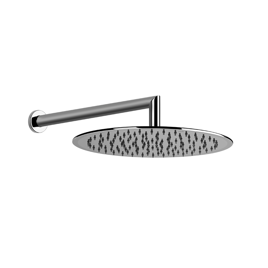 Gessi Emporio | Wall Mounted Showerhead in Mirror Steel | 47257 ...