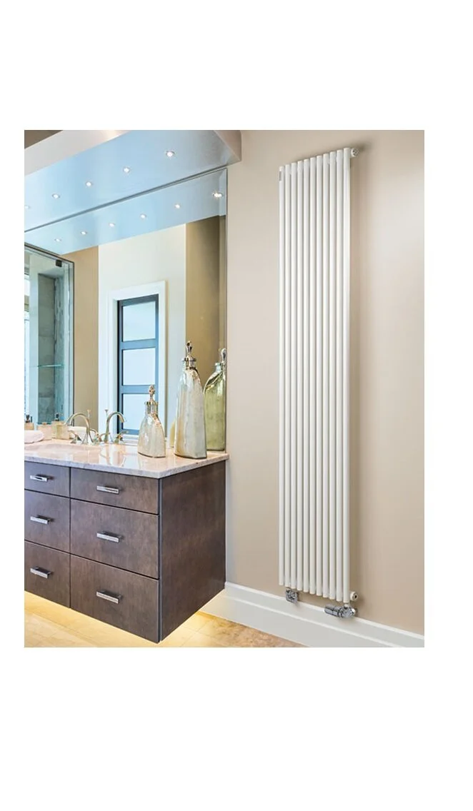 London Range | The Wimbledon Vertical Radiator | Slim | Round Profile ...