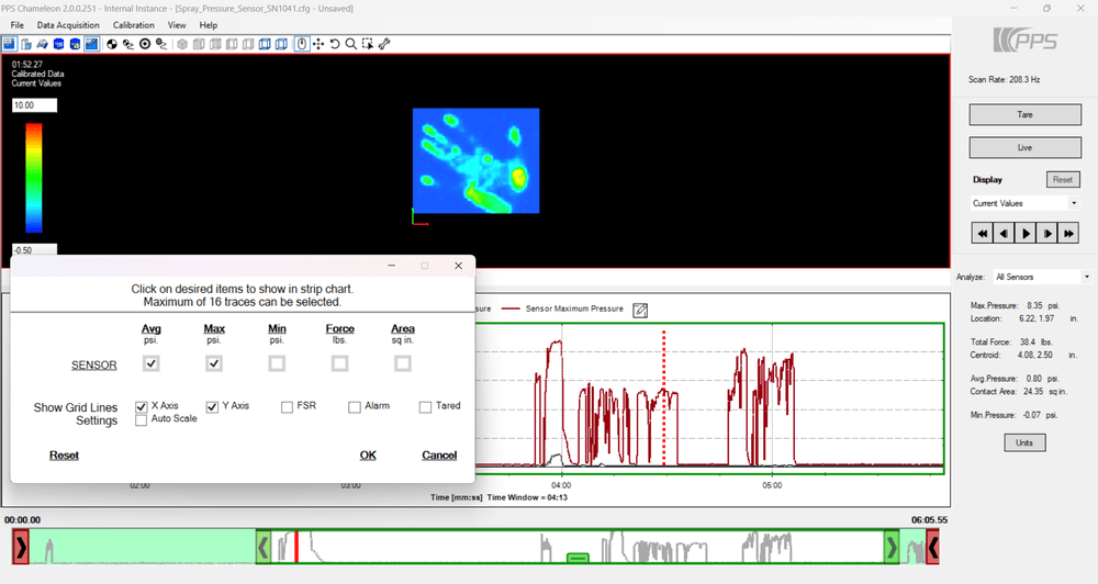 Chameleon Software for Tactile Sensors – Visualise, Analyse & Export ...
