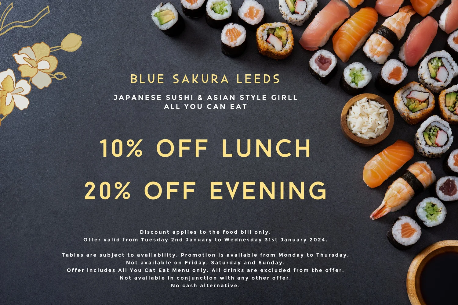 Our Offers — Blue Sakura