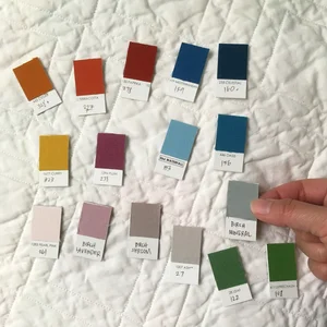 DIY Swatch Cards — XOXSEW