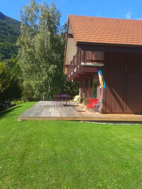 Bluffy terrace — Annecy Lacmontagne Holiday homes