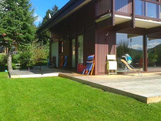 Bluffy terrace — Annecy Lacmontagne Holiday homes
