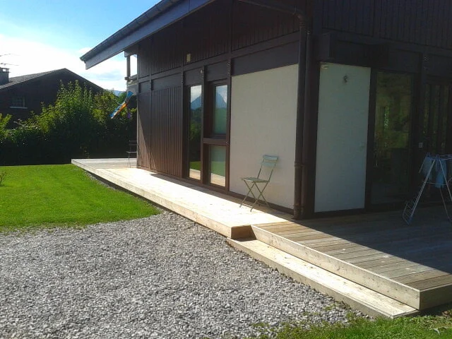 Bluffy terrace — Annecy Lacmontagne Holiday homes