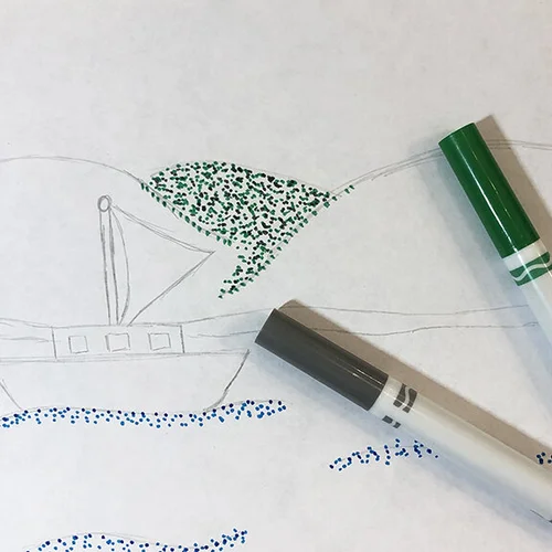 At Home Art Lessons for Kids | Georges Seurat — KayDee Runkel art+design