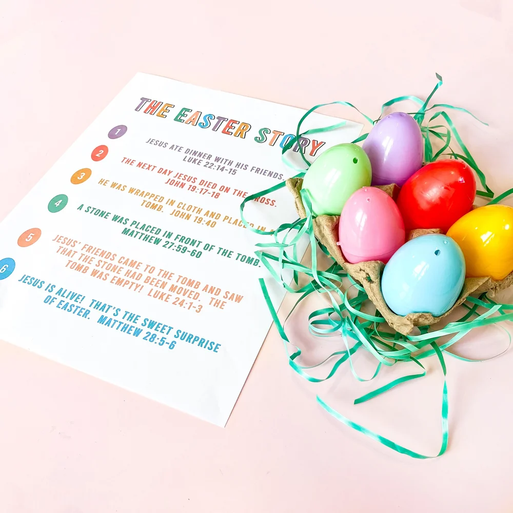 Easter Resurrection Eggs for Toddlers — KayDee Runkel art+design