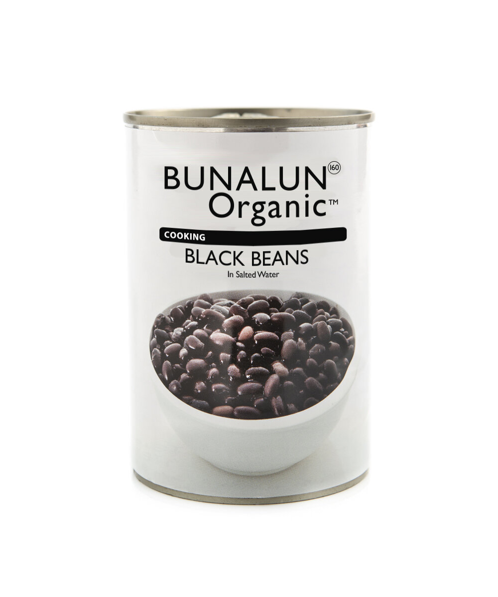 Organic Tinned Black Beans — BUNALUN ORGANIC