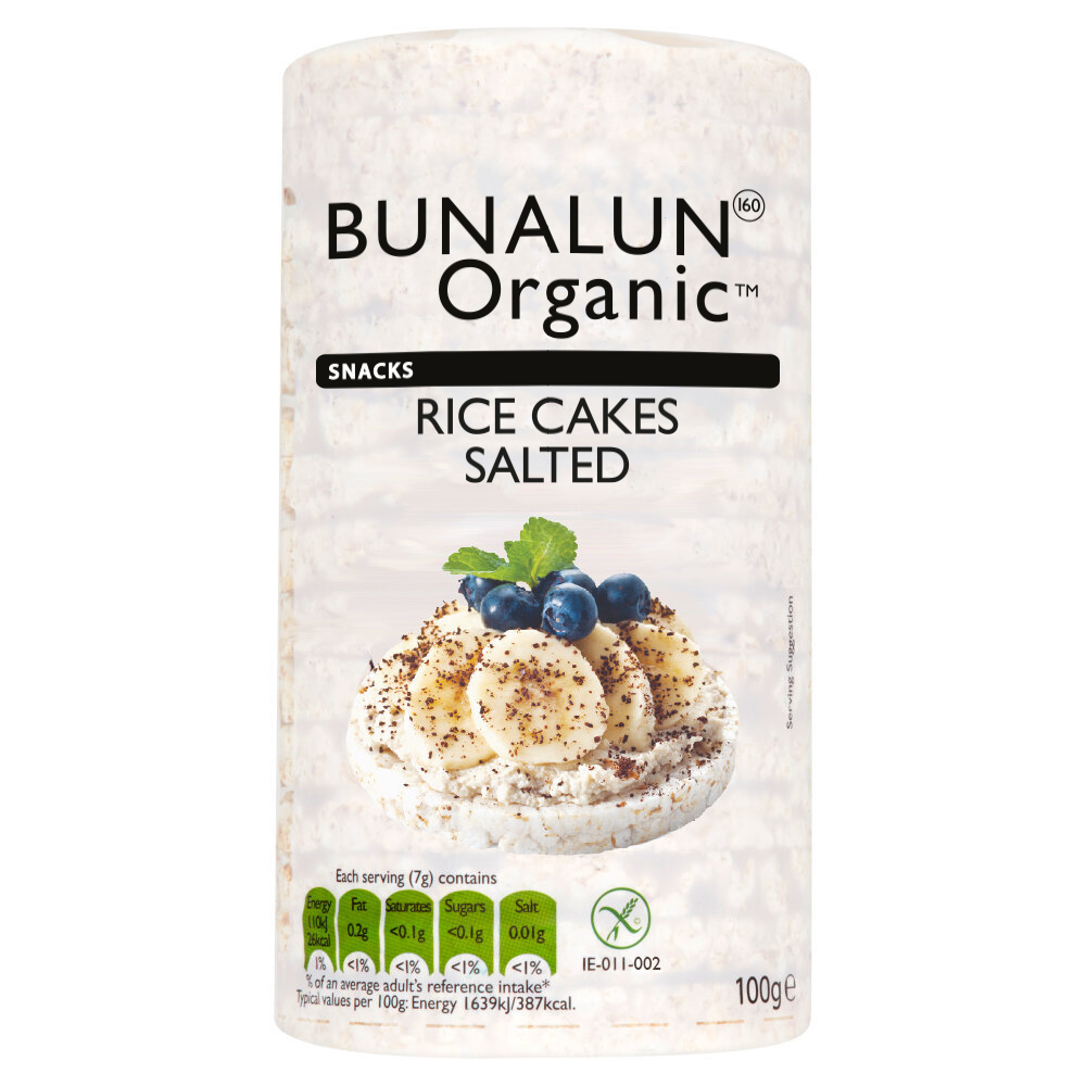 Organic Salted Rice Cakes — BUNALUN ORGANIC