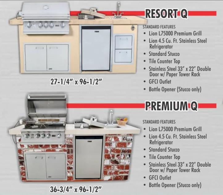 PRE-FAB KITCHENS — Outdoor Kitchens by Design