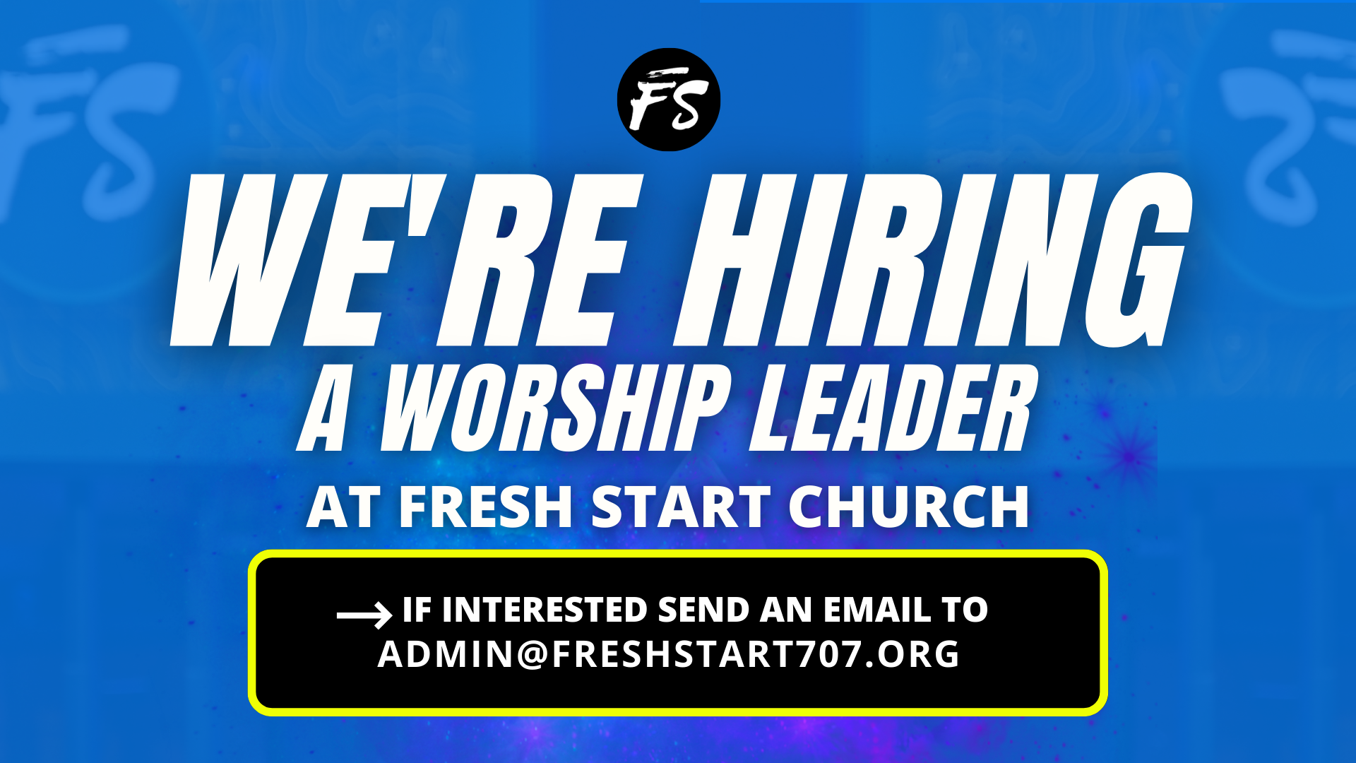 Home — Fresh Start Church