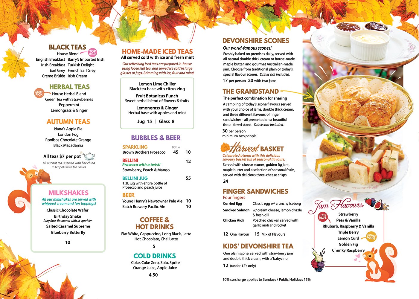 Menu — The Tea Cosy