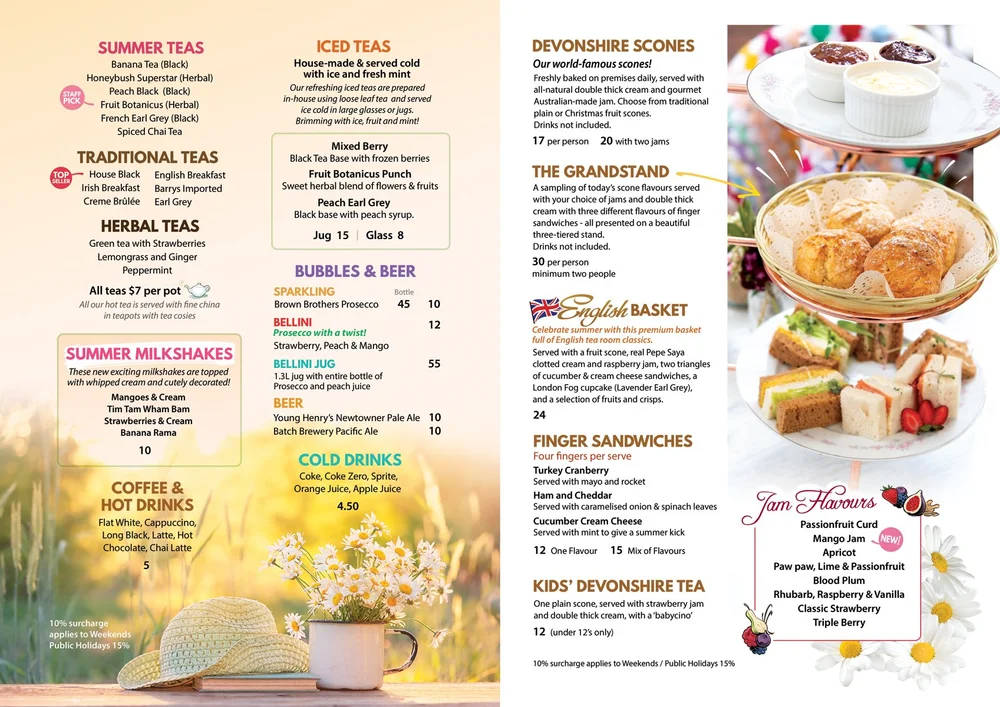 Menu — The Tea Cosy