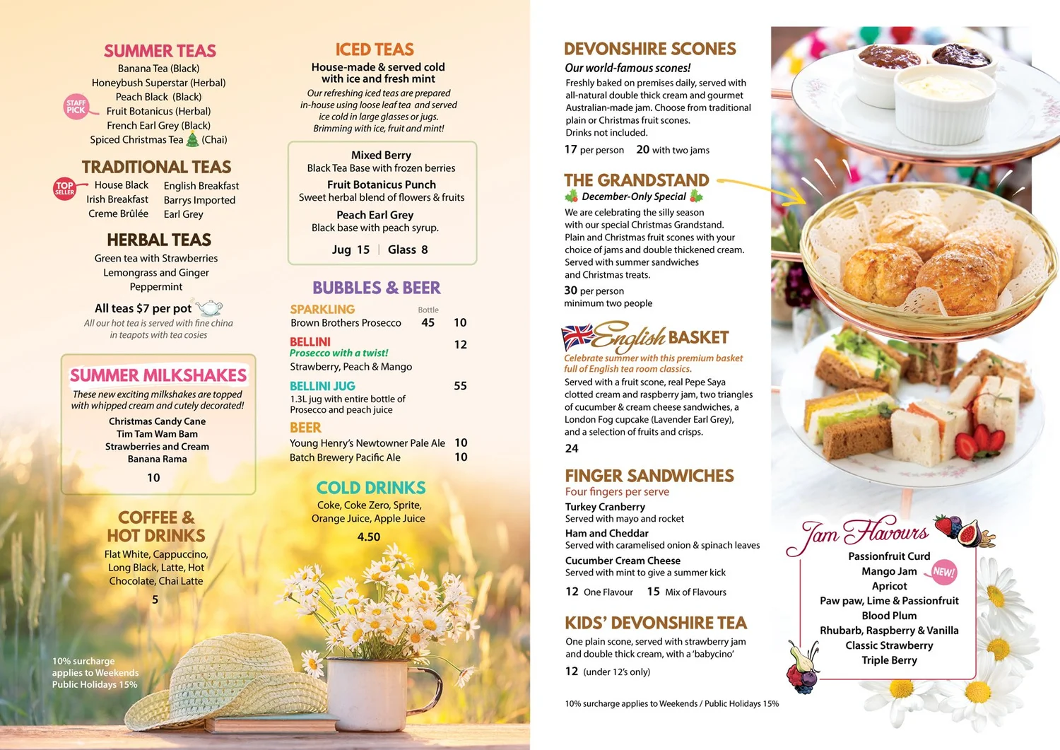 Menu — The Tea Cosy