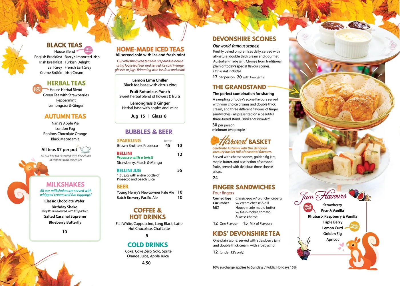 Menu — The Tea Cosy