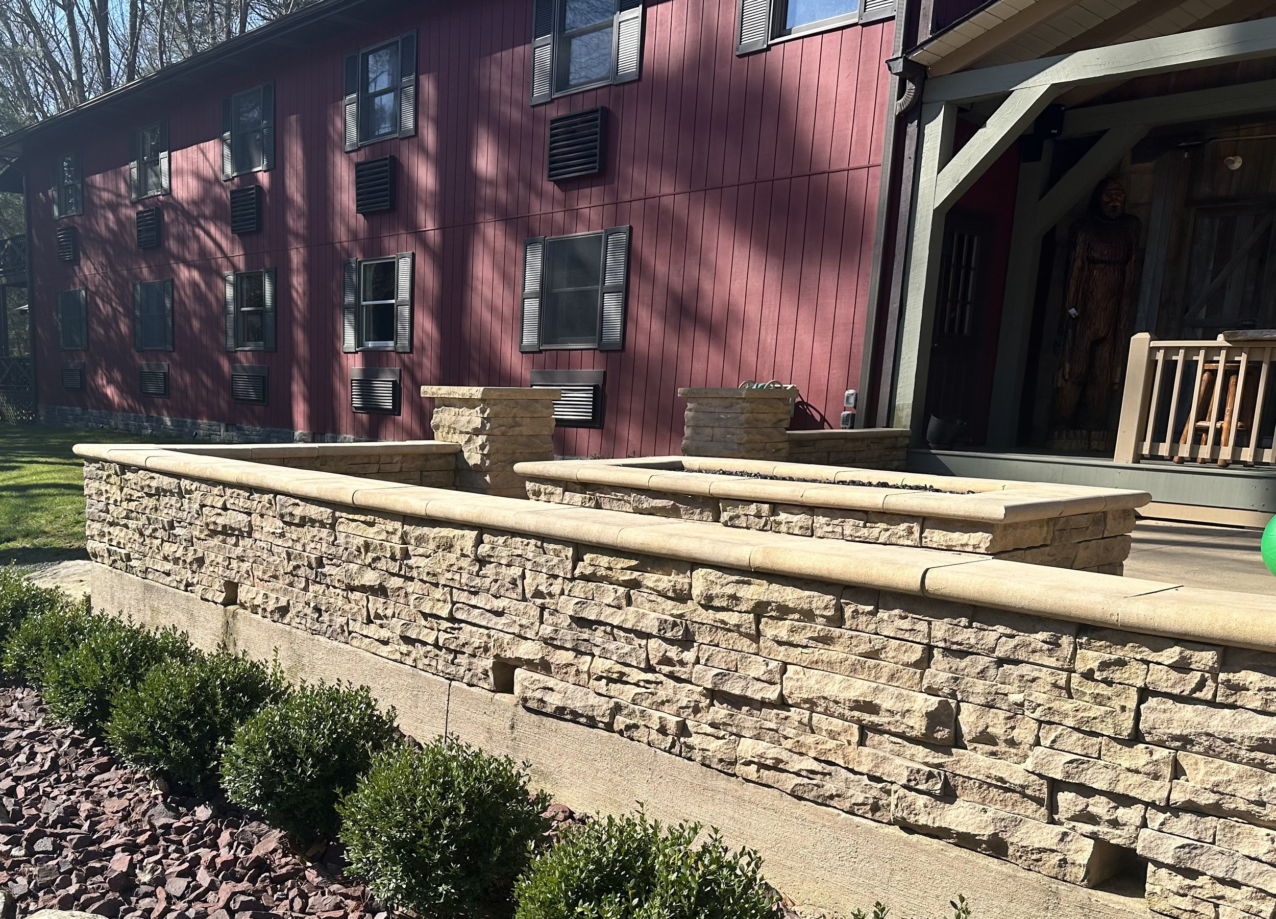 Bullnose Caps Single & Double — Blockhouse Concrete Works