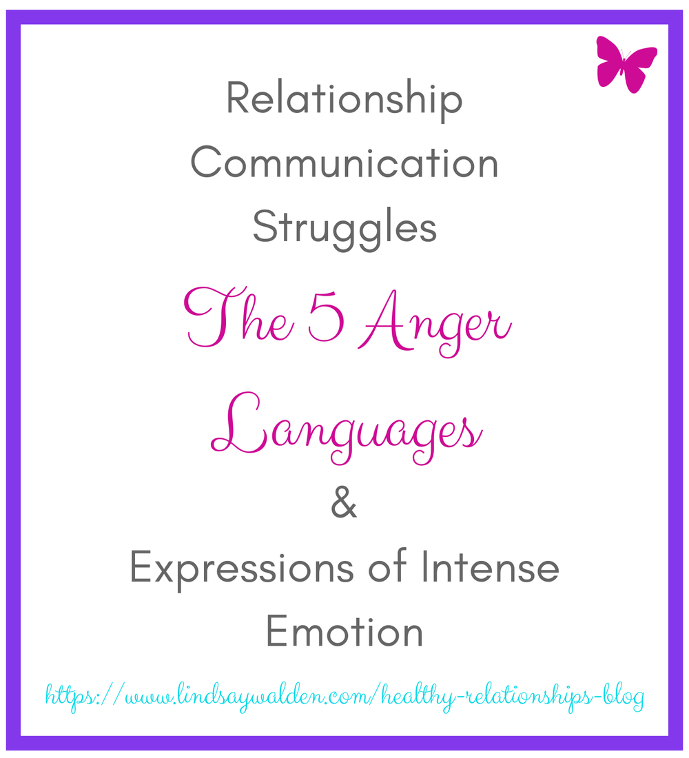 Anger In Relationships