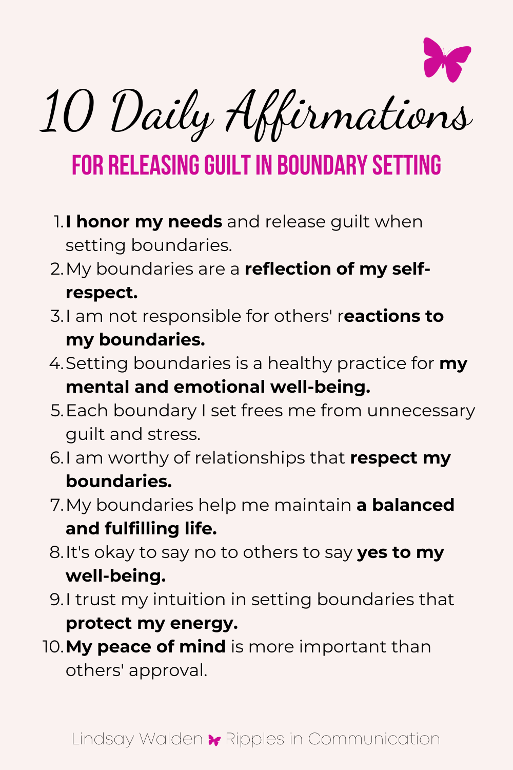 How to Set Boundaries in a Relationship Without Feeling Guilty ...