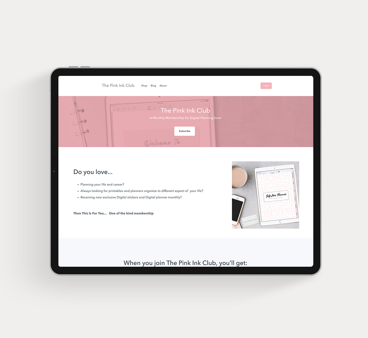 Learn — The Pink Ink