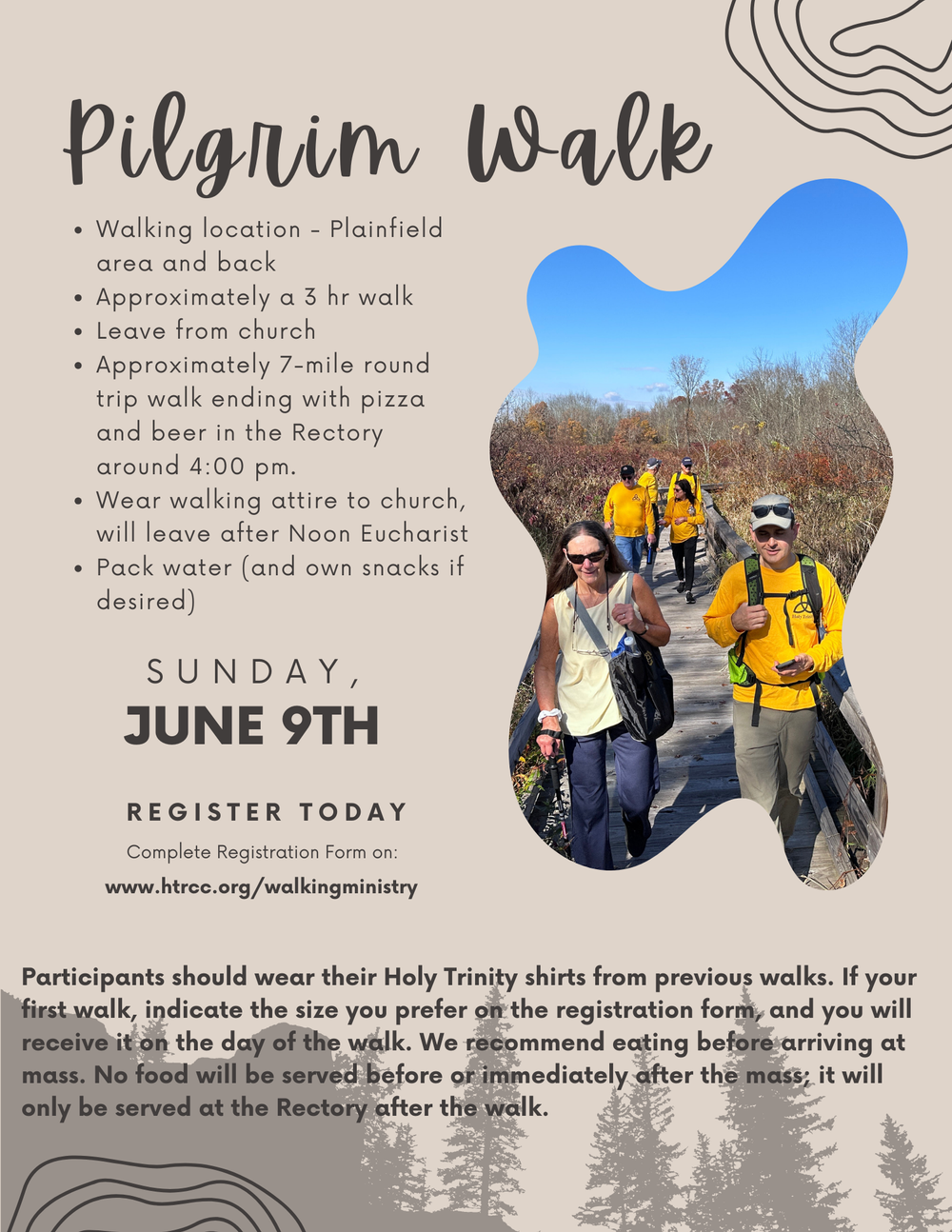 Walking Ministry — Holy Trinity Roman Catholic Church