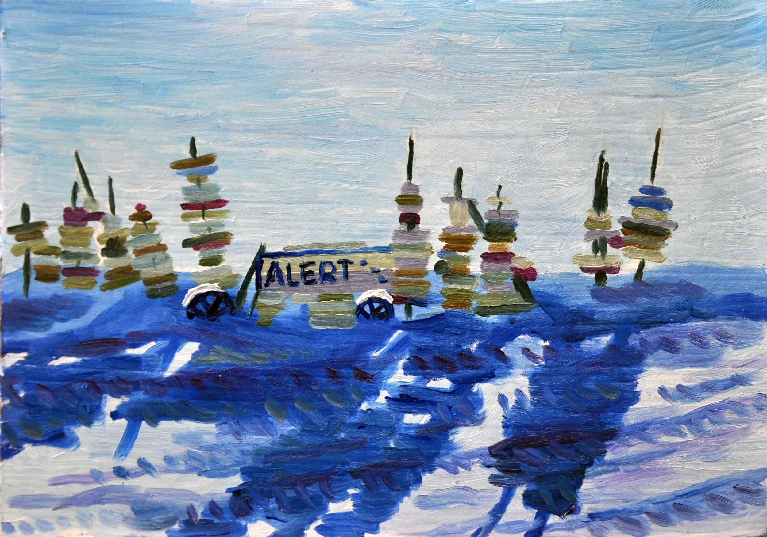 Painting at the North Pole — Michael Markowsky