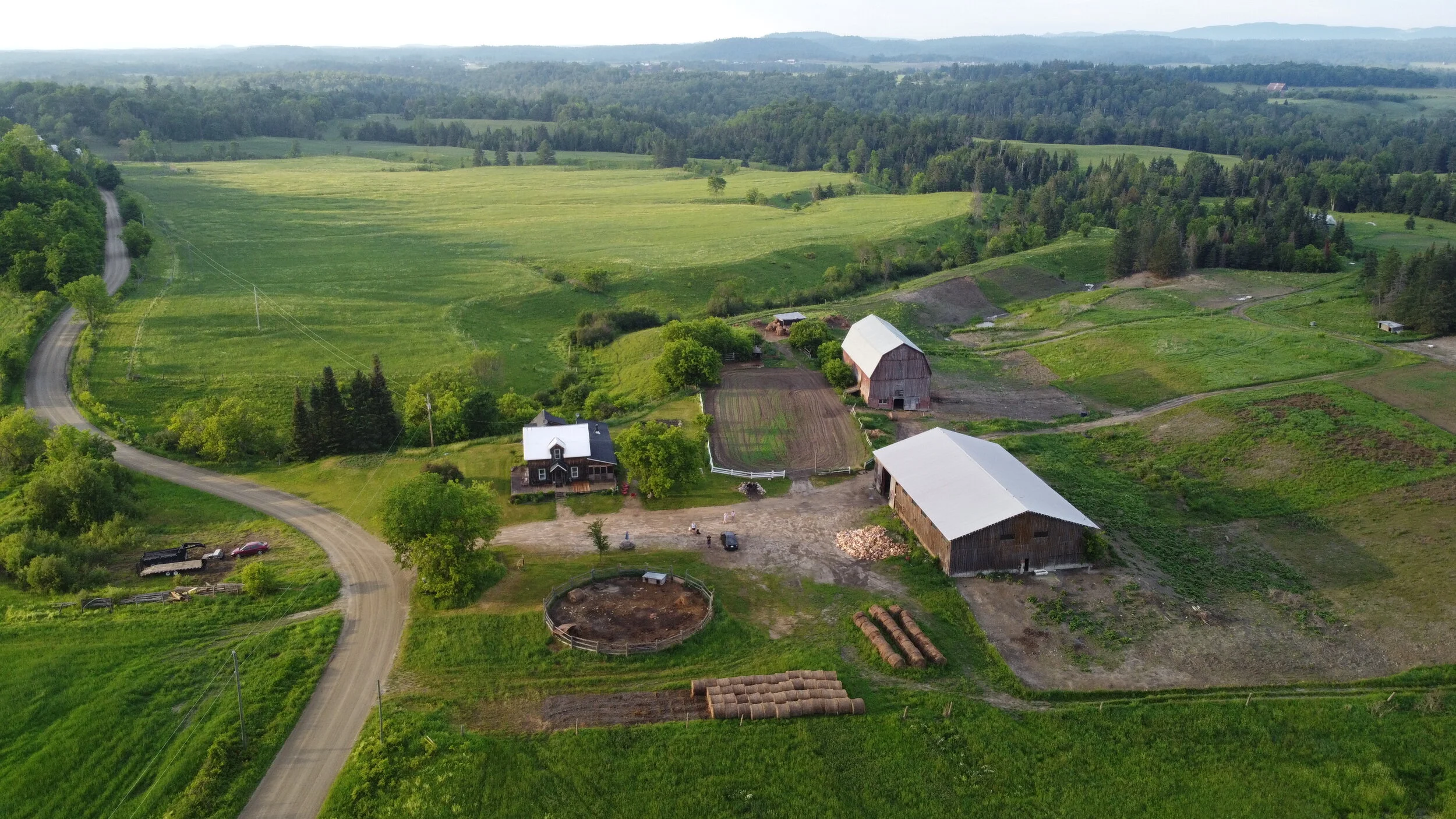 Ferme Peabody Farm — Peabody Farm raises heritage pigs, hosts seasonal ...