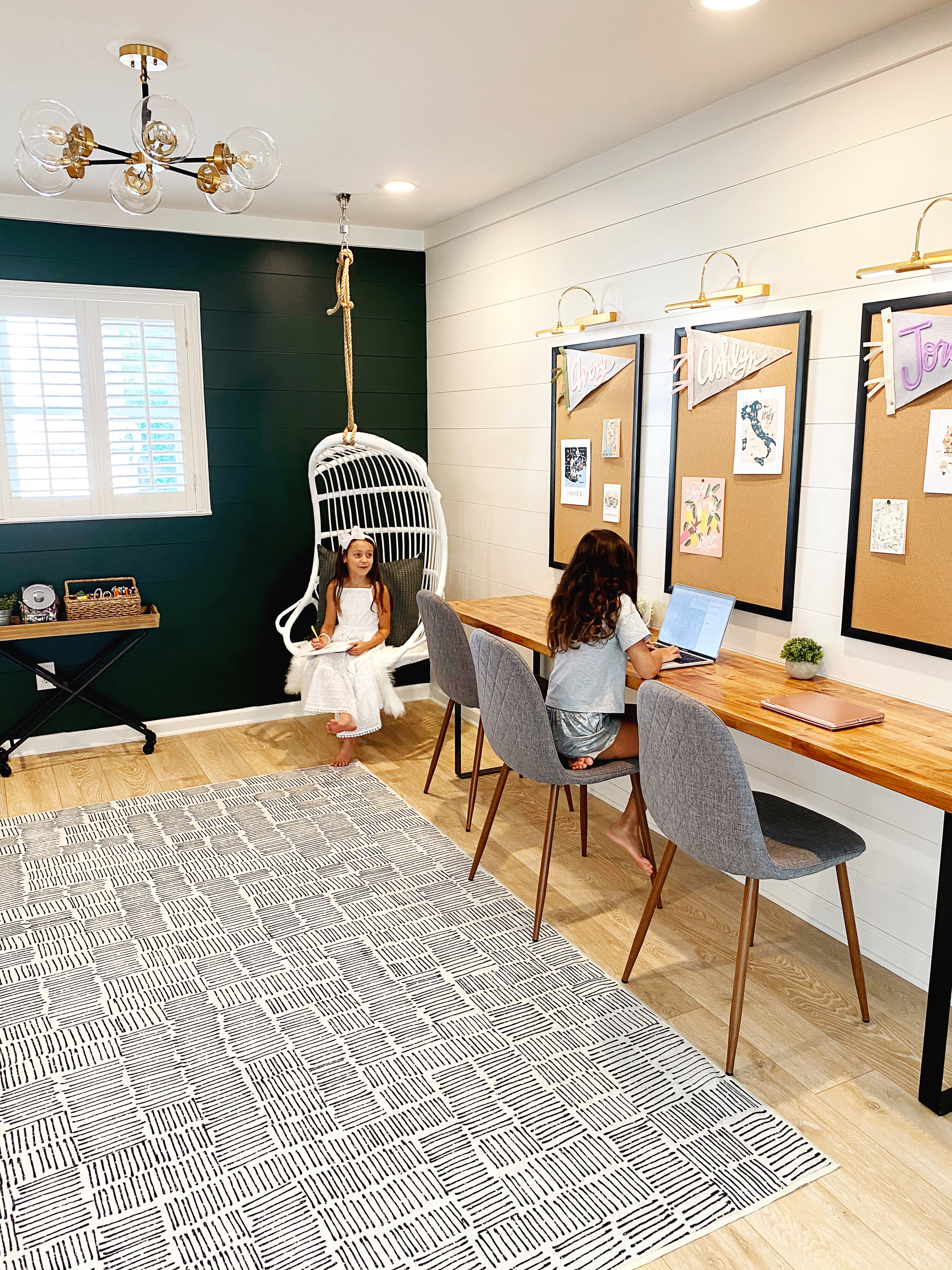 The Porche Place:: Home School/Homework Room Transformation — Porche & Co.