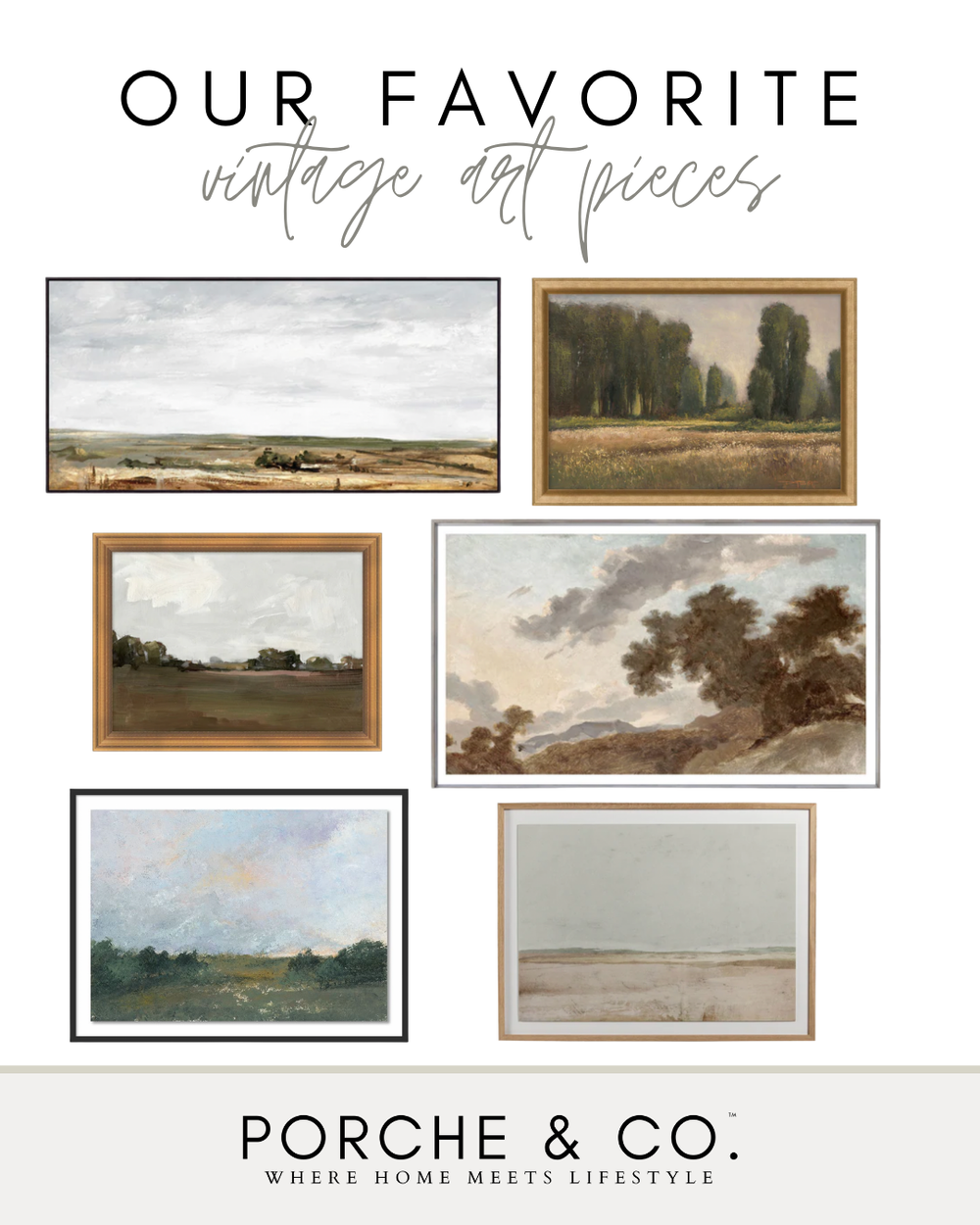 How to Select Cohesive Art in Your Home — Porche & Co.