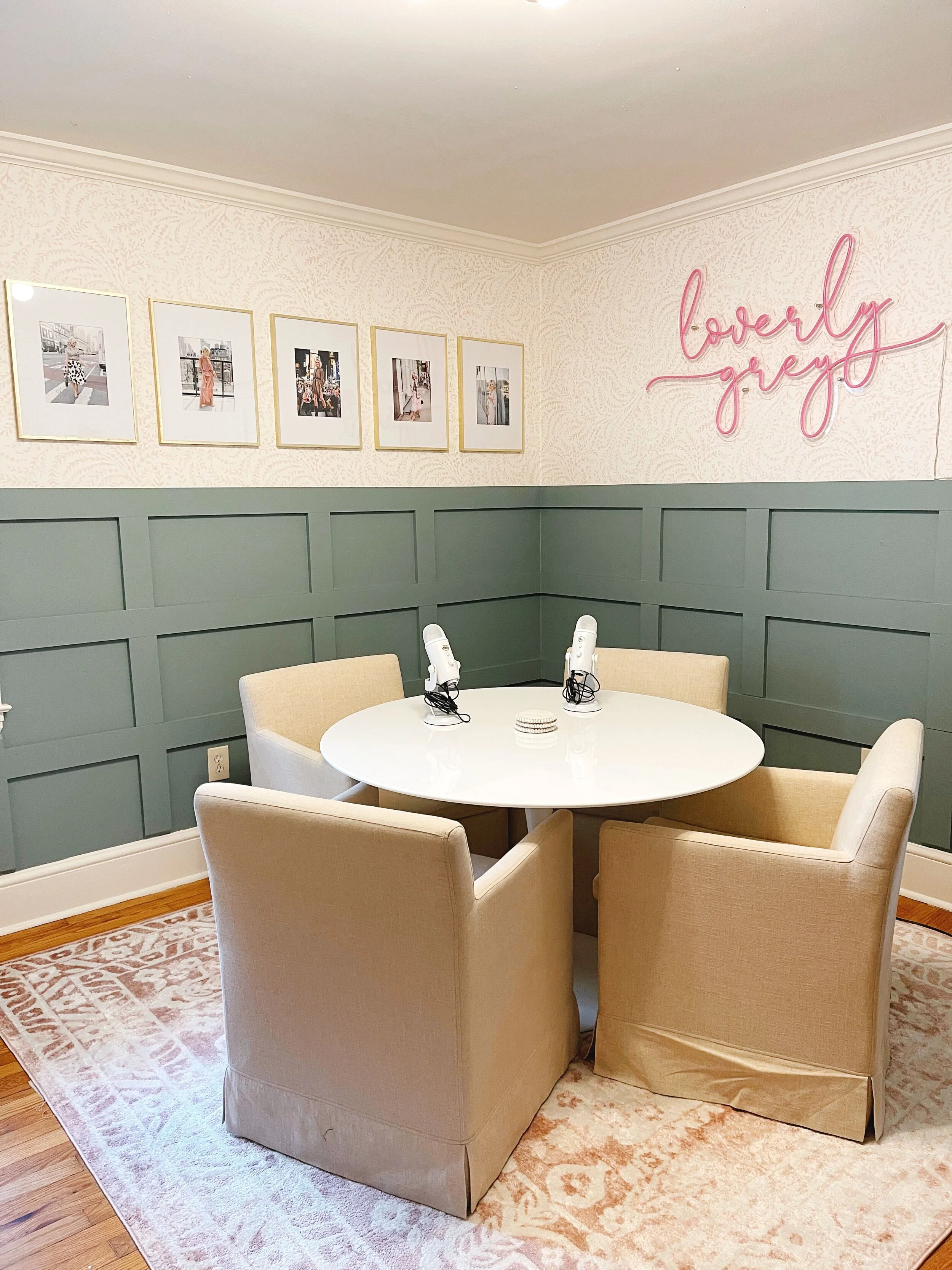 E-Design Client Feature :: Modern Classic Podcast Office for ...