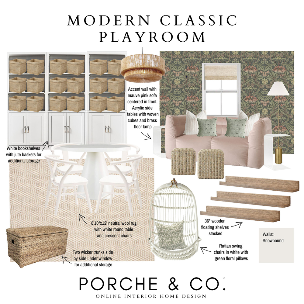Designs of the Week :: Modern Classic Playrooms — Porche & Co.