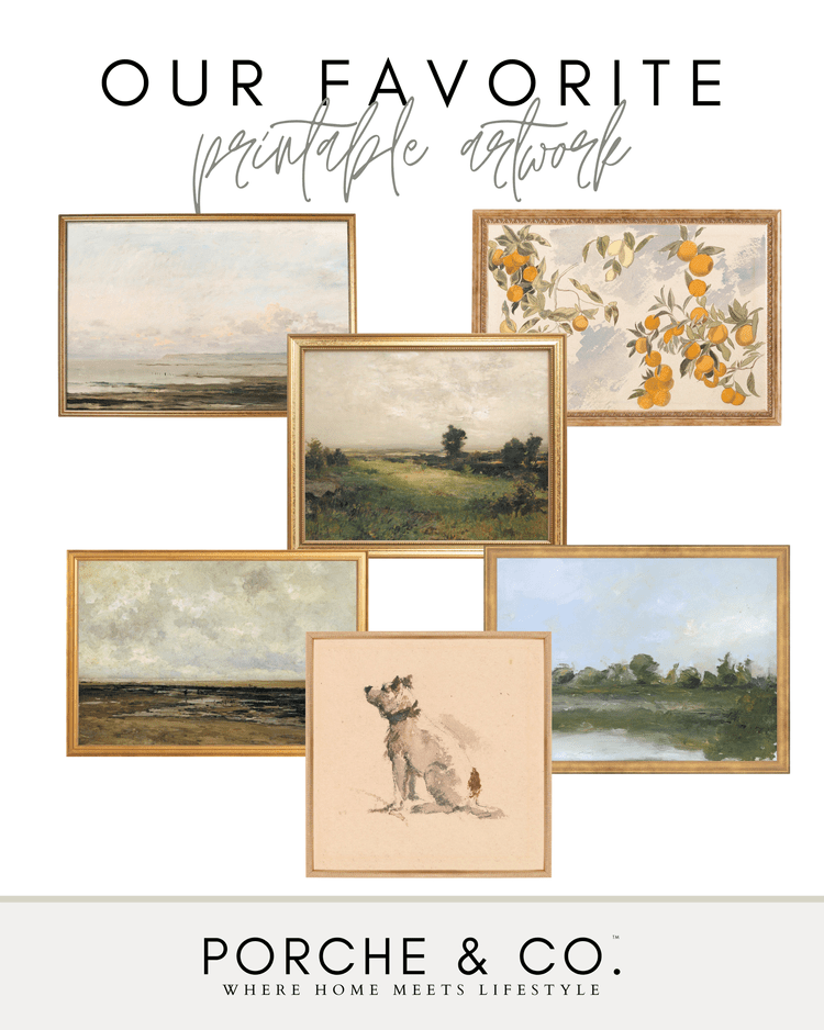 How to Select Cohesive Art in Your Home — Porche & Co.