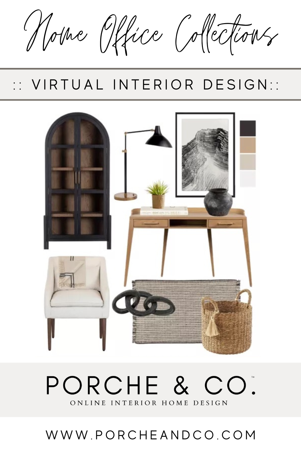 Curated Collections of the Week :: Modern Classic Home Offices — Porche ...