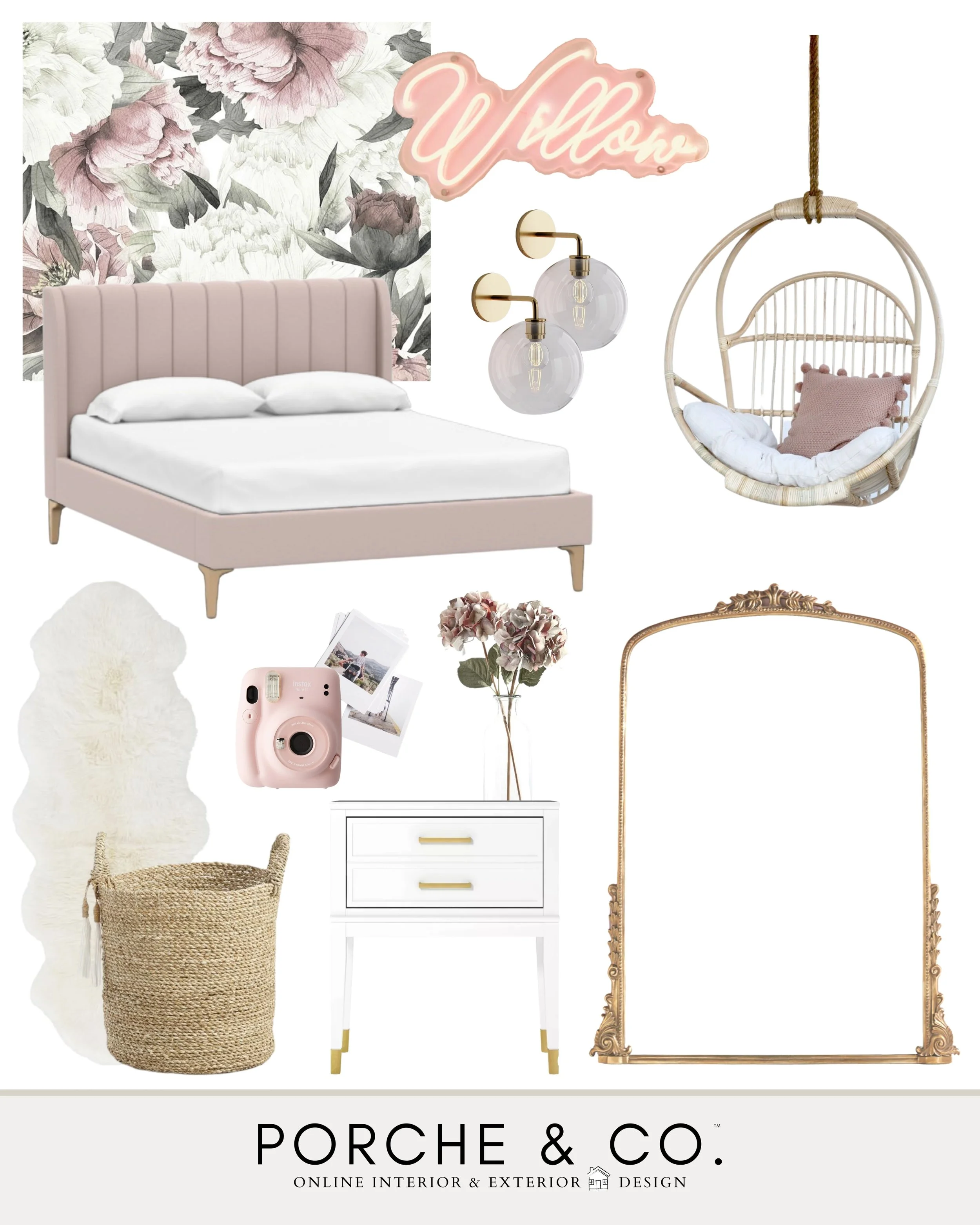 Curated Collections of the Week :: Modern Classic Girl's Bedrooms ...