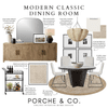 Designs of the Week :: Modern Classic Dining Room Designs — Porche & Co.