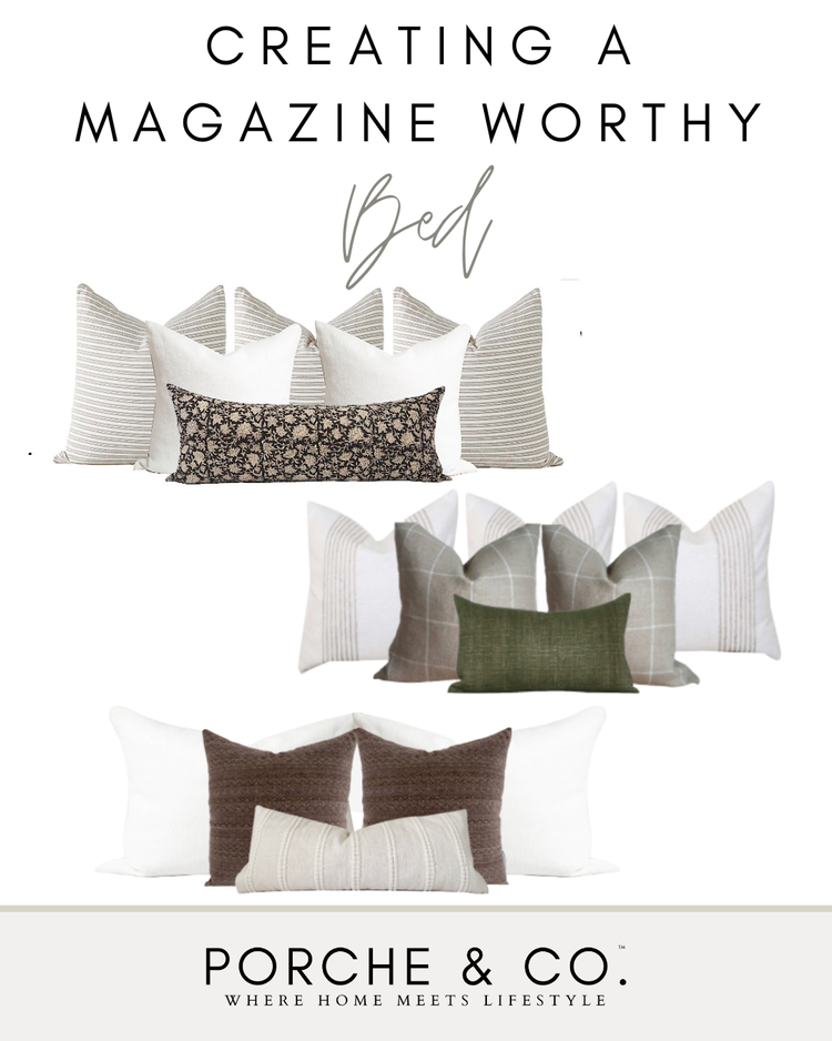How to Create a Magazine Worthy Bed — Porche & Co.