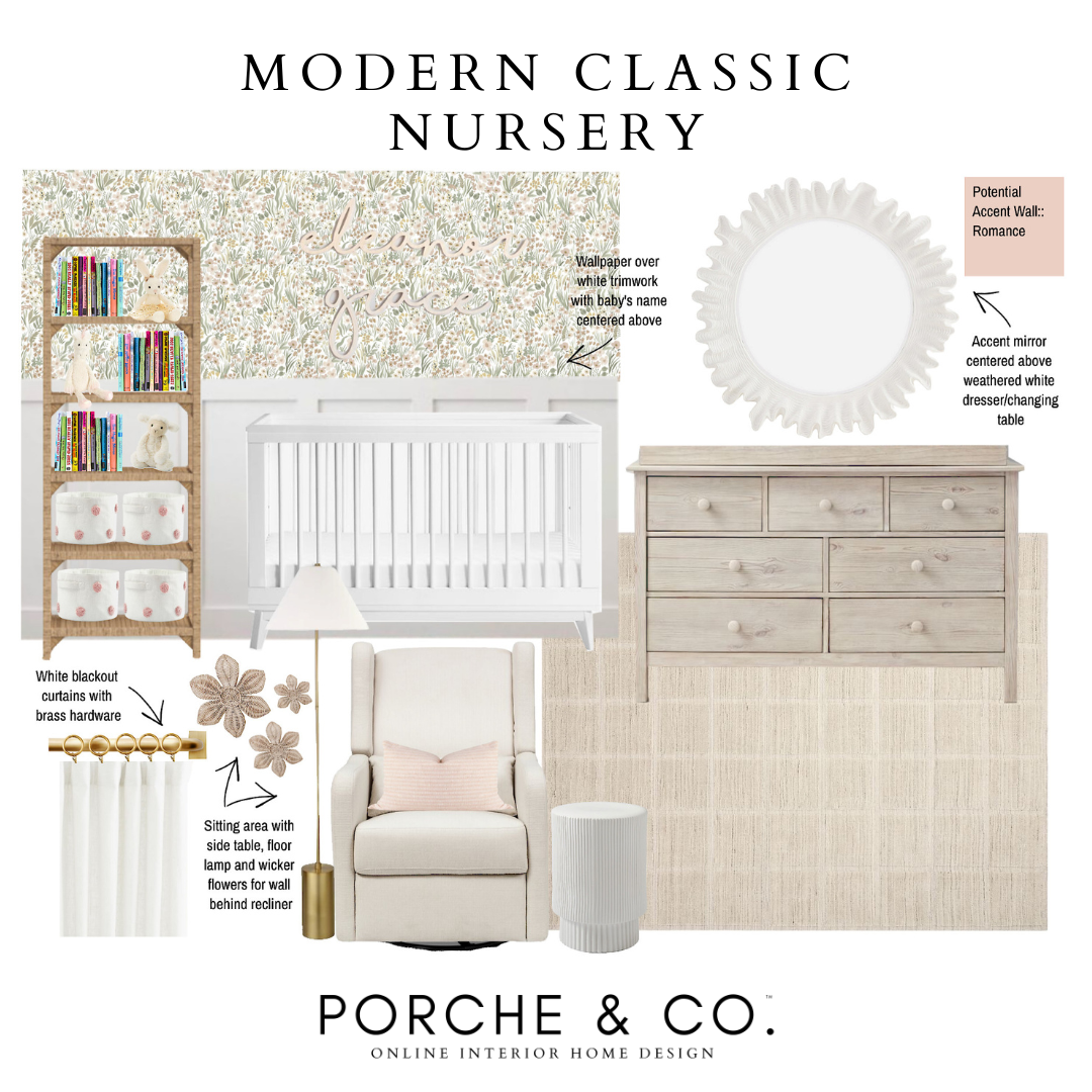 Designs of the Week :: Modern Classic Nursery Designs — Porche & Co.