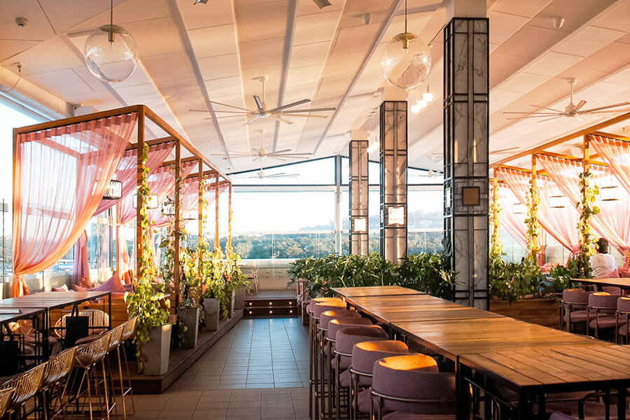 Circa Roof Top Bar - Rooftop Restaurant Interior Design