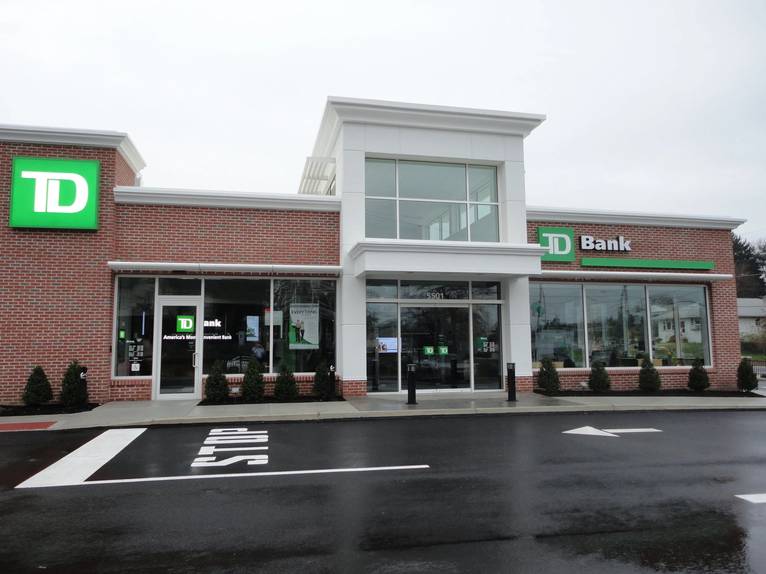 TD Bank - New Branch Building Cx — Wick Fisher White