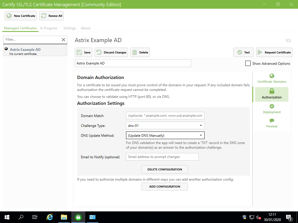 How to set up secure LDAP for Active Directory — Astrix