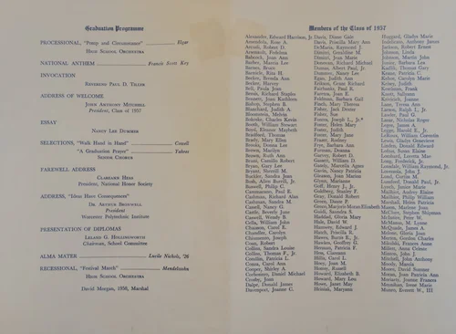 High School Exhibit | Explore Natick History Today — Natick Historical ...