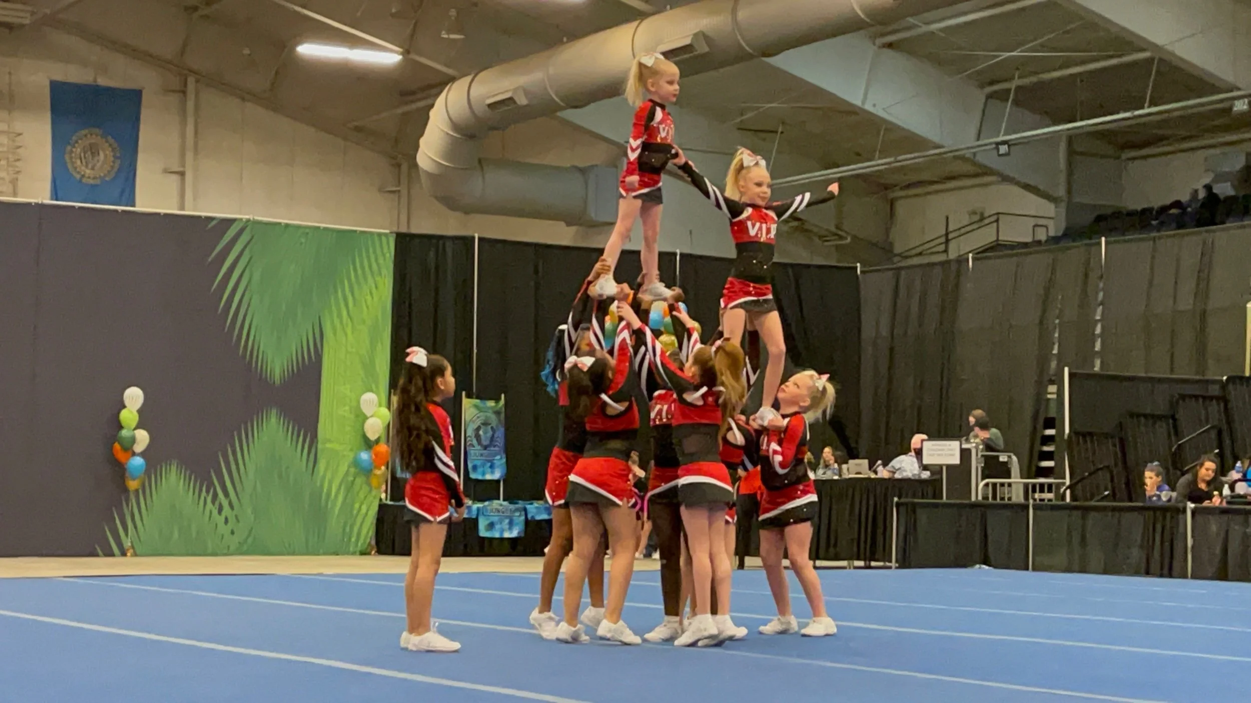 V.I.P. Cheer Team Placements — V.I.P. Gymnastics, Ninja, and Cheer